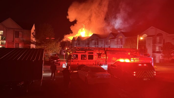 Friday Morning Apartment Fire In Fort Wayne - WOWO News/Talk 92.3 FM ...