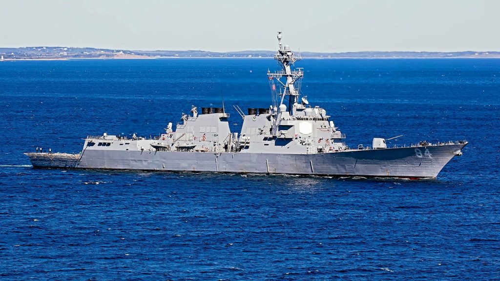 US Navy Ships Collide In The Caribbean, Leaving Two Sailors With Minor ...